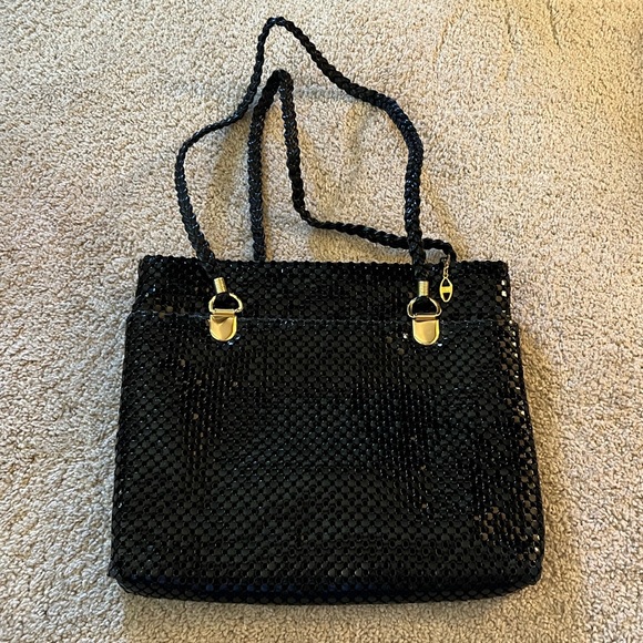 Bags | Vintage Black Metal Mesh Purse | Poshmark